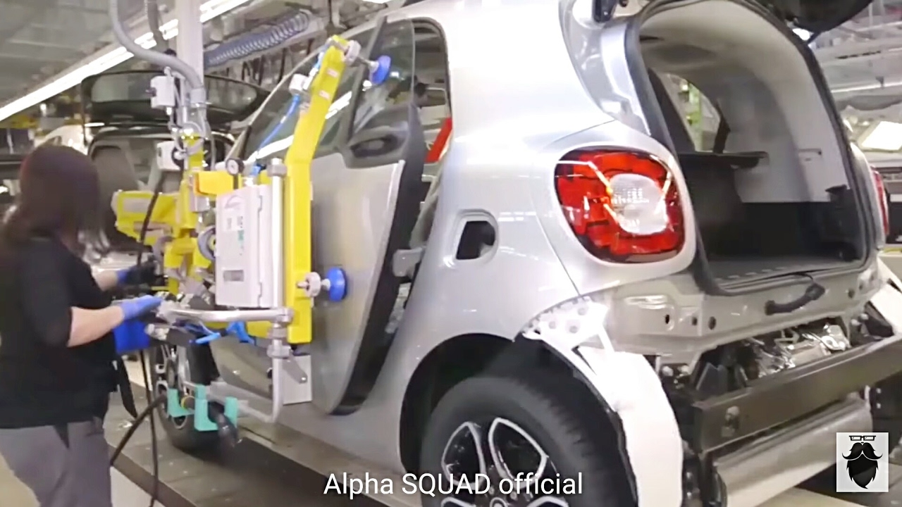 Smart Mini Fortwo Production and Assembly Process | Smart Fortwo 2017 ...