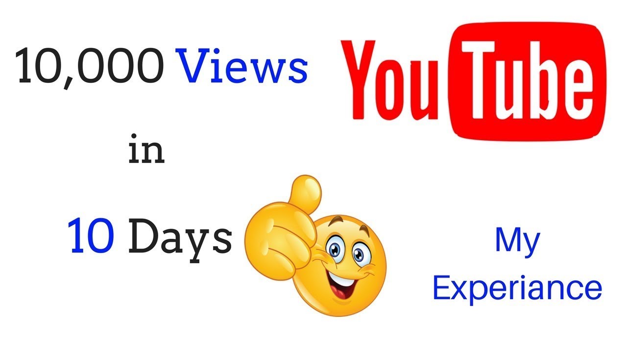 100% Genuine - Get 10,000 views on YouTube in 10 Days | Get Organic ...