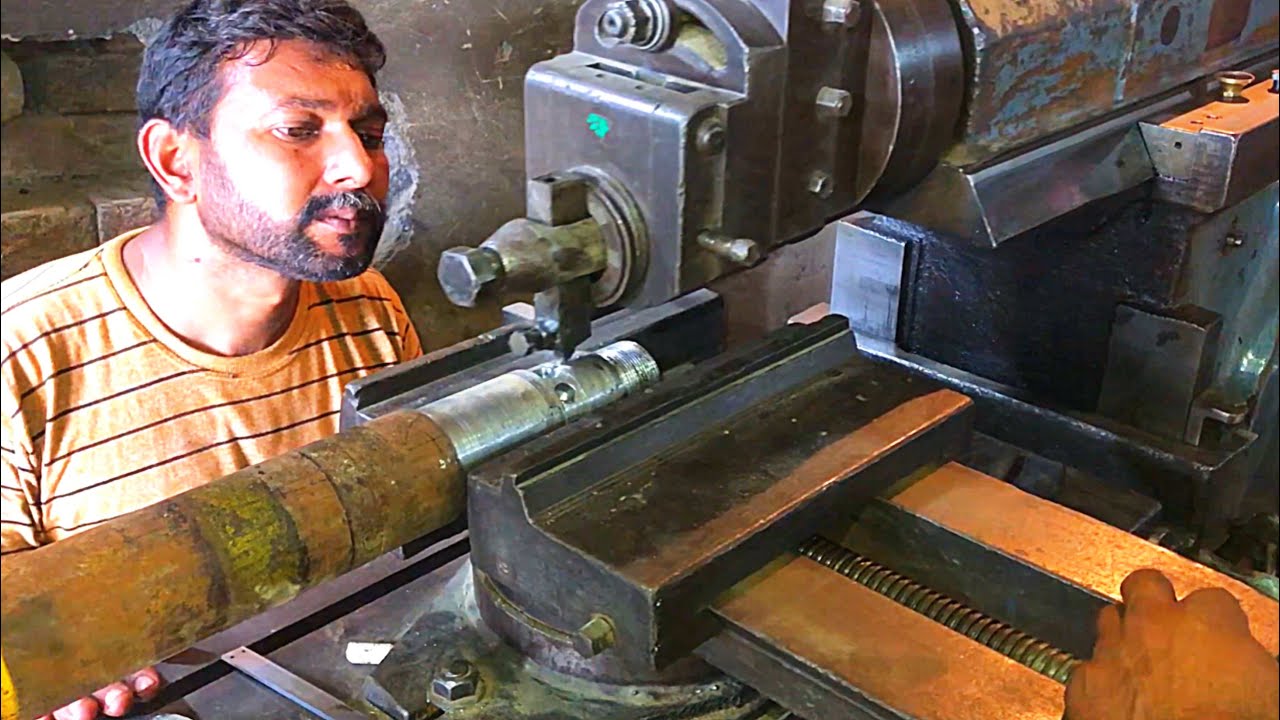 Amazing Process of Making Big Rotavator soft on shaper machine ...