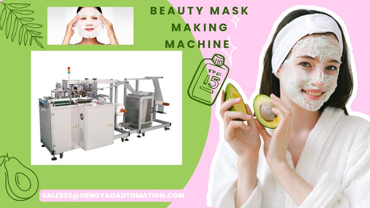 Automatic Beauty Facial Mask Making&Folding Machine - YouTube