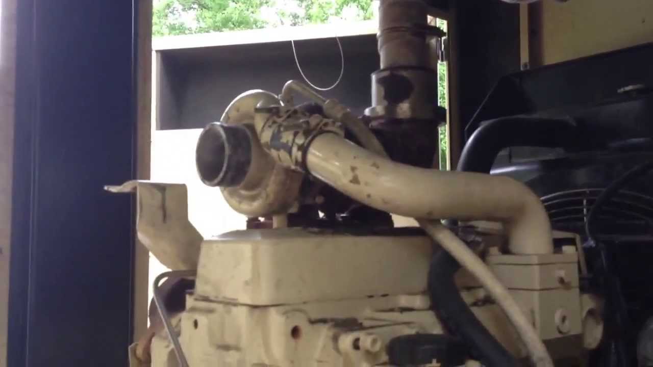 Submerged Generator Starts & Runs! - YouTube