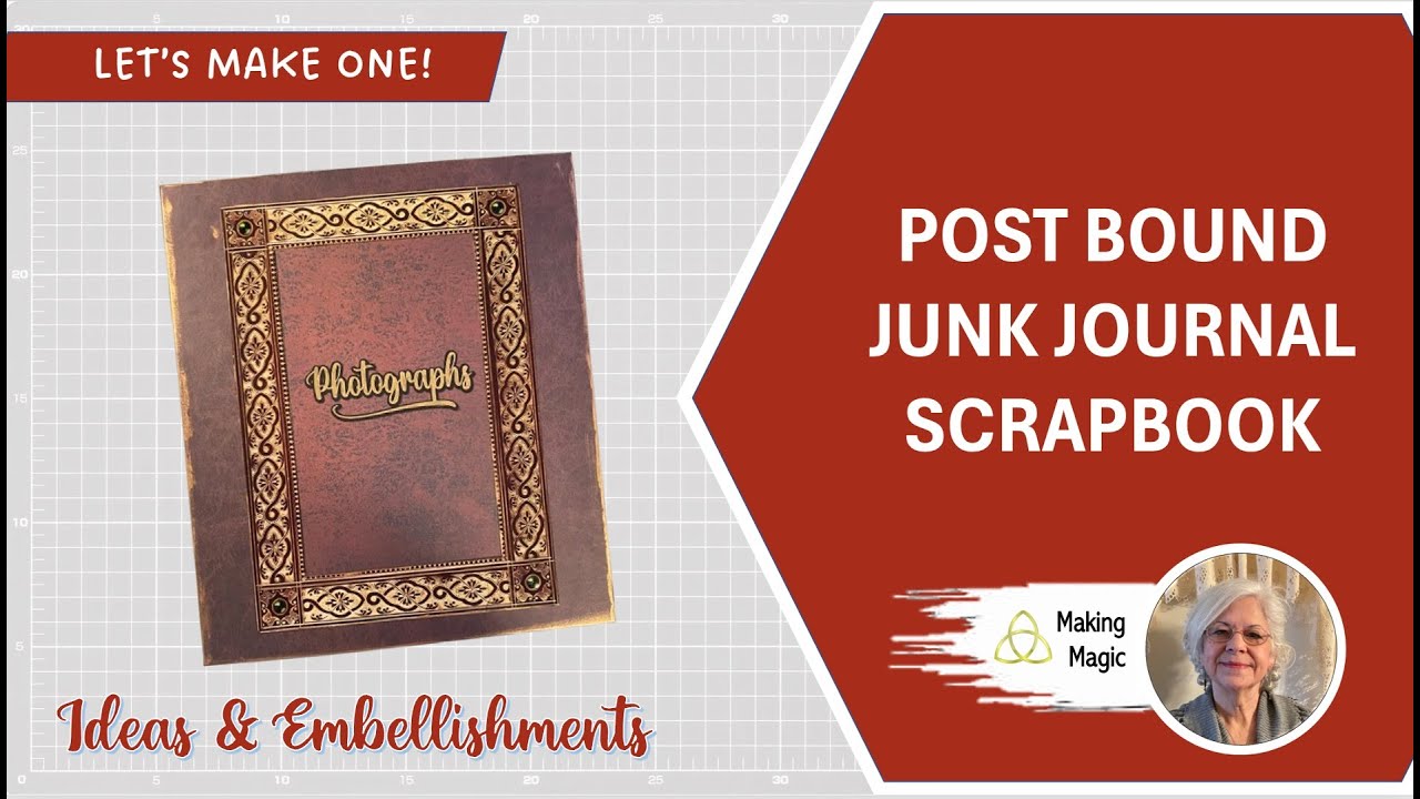 🌸 Let's Make a Post-bound Scrapbook! 🌸 - YouTube