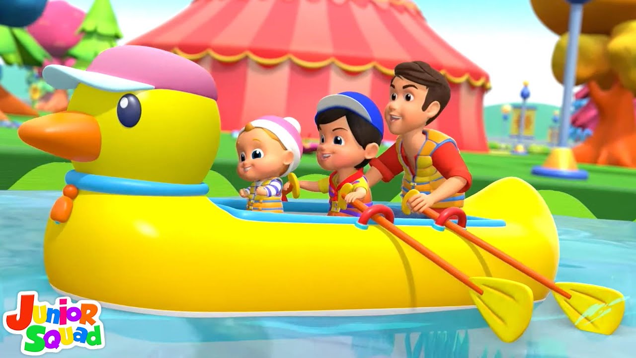 Row Row Row Your Boat Cartoon and Nursery Rhymes for Babies - YouTube