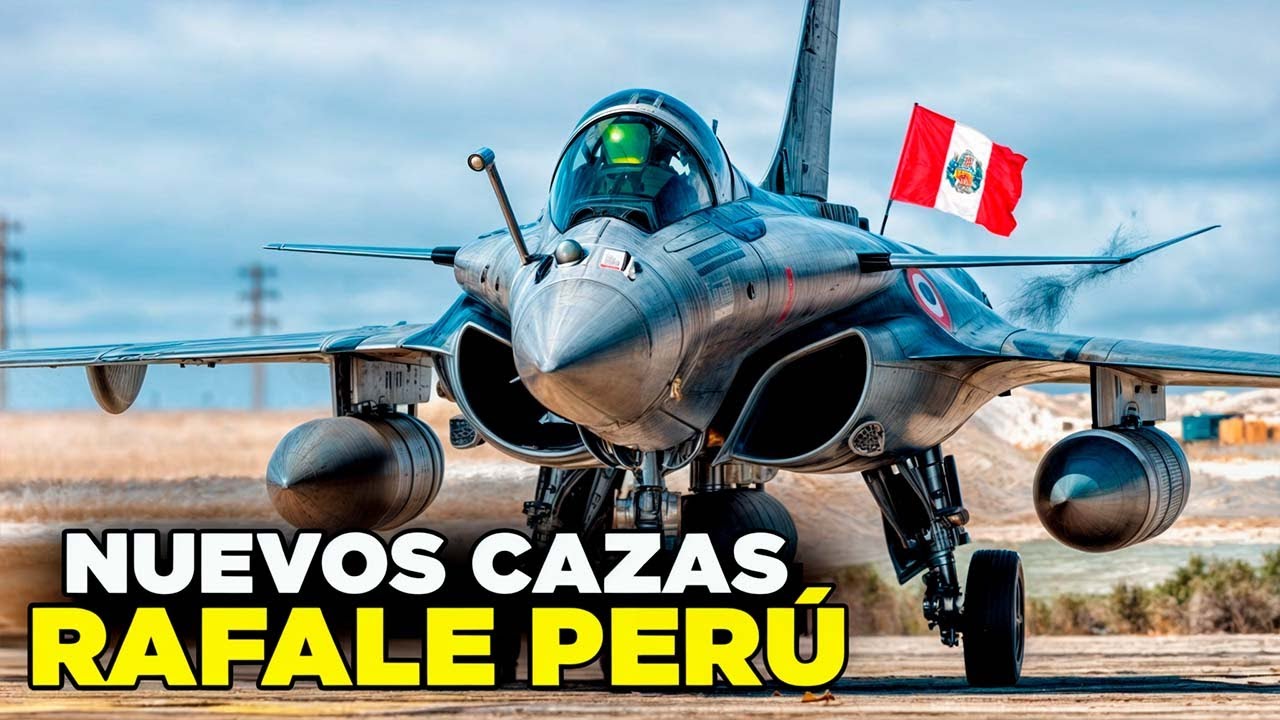Llegan a Perú los Nuevos Aviones Rafale para la Fuerza Aérea - YouTube