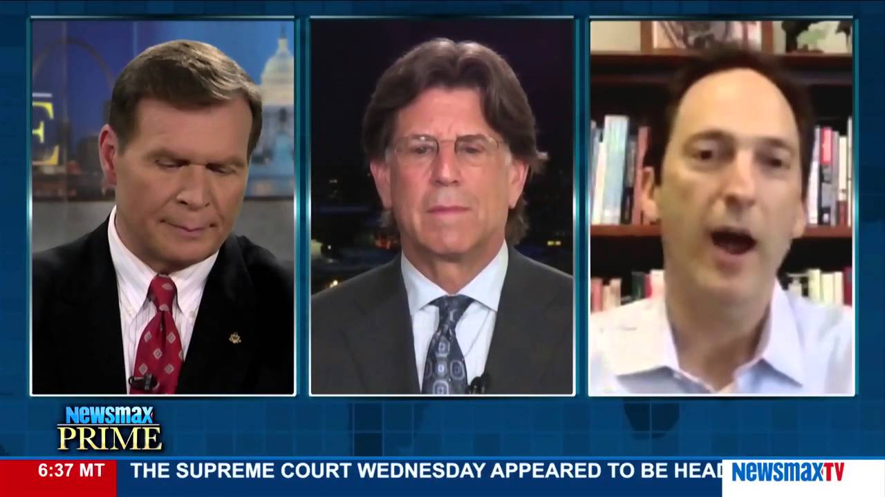 Newsmax Prime | Justin Sayfie and Mark Alderman in a discussion about ...