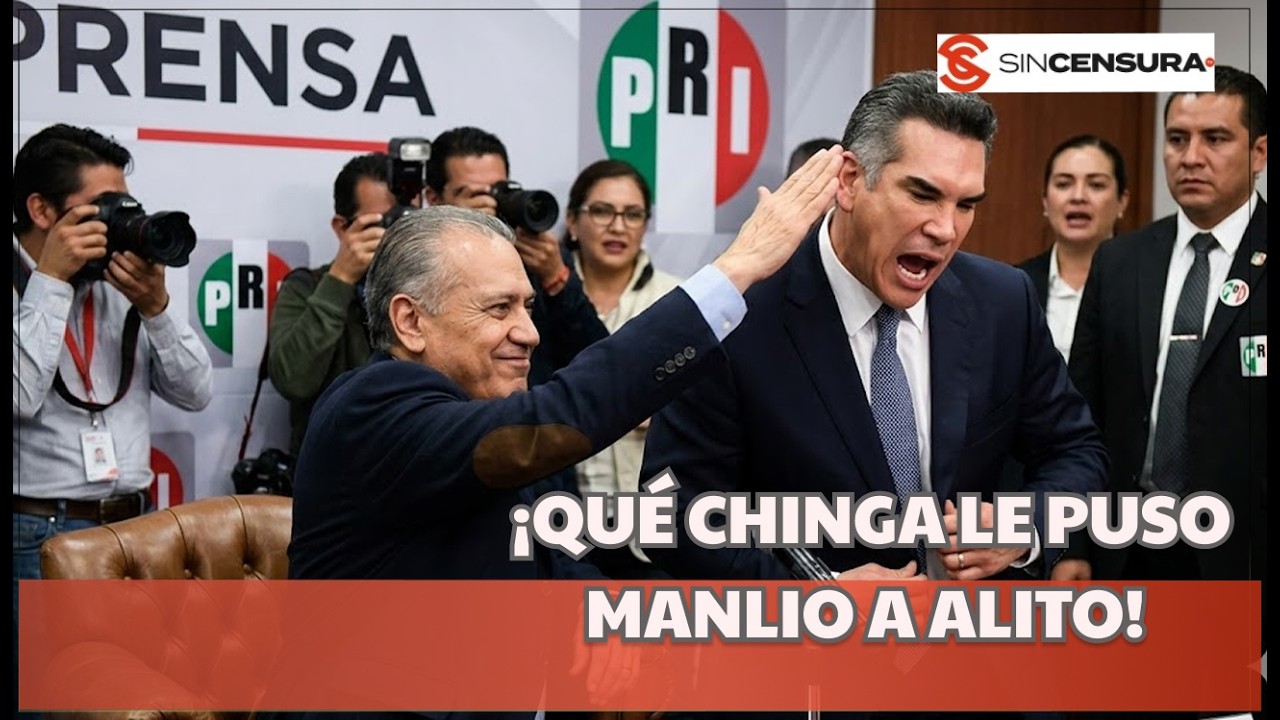 El PROBLEMA del PRI es ALITO MORENO: MANLIO - YouTube