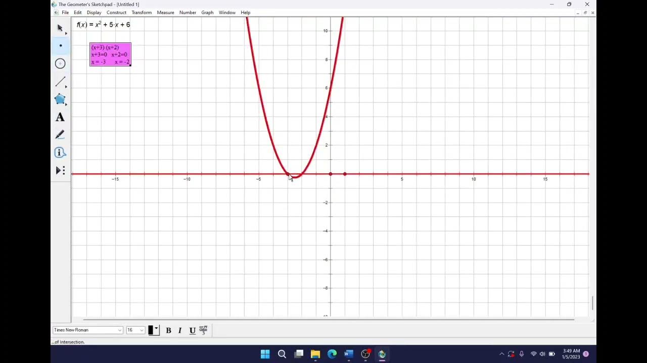 Tutorial Media Pembelajaran Matematika "Geometers Sketchpad" Materi Menggambar Grafik Fungsi ...