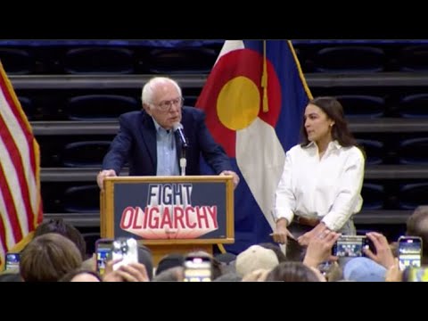 AOC, Bernie Sanders Continue the ‘Fight Against the Oligarchy’ Tour in ...