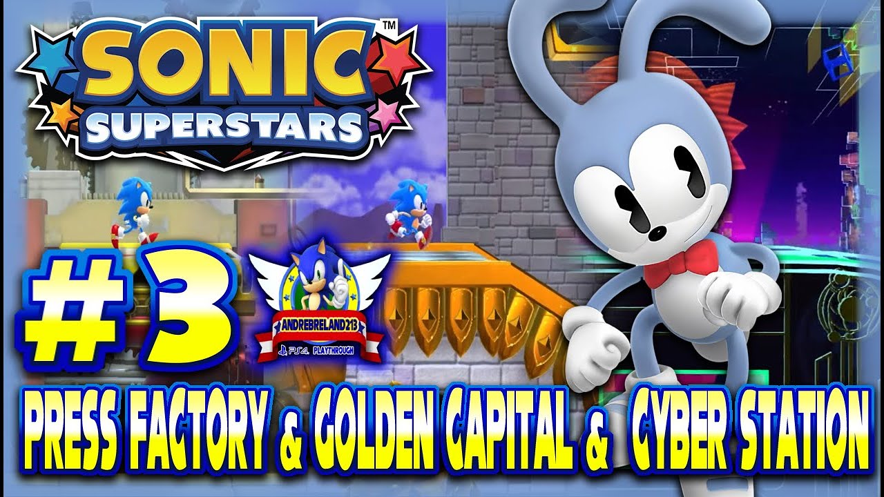 Sonic Superstars PS4 (1080p) - Rabbit Playthrough Part 3 - YouTube