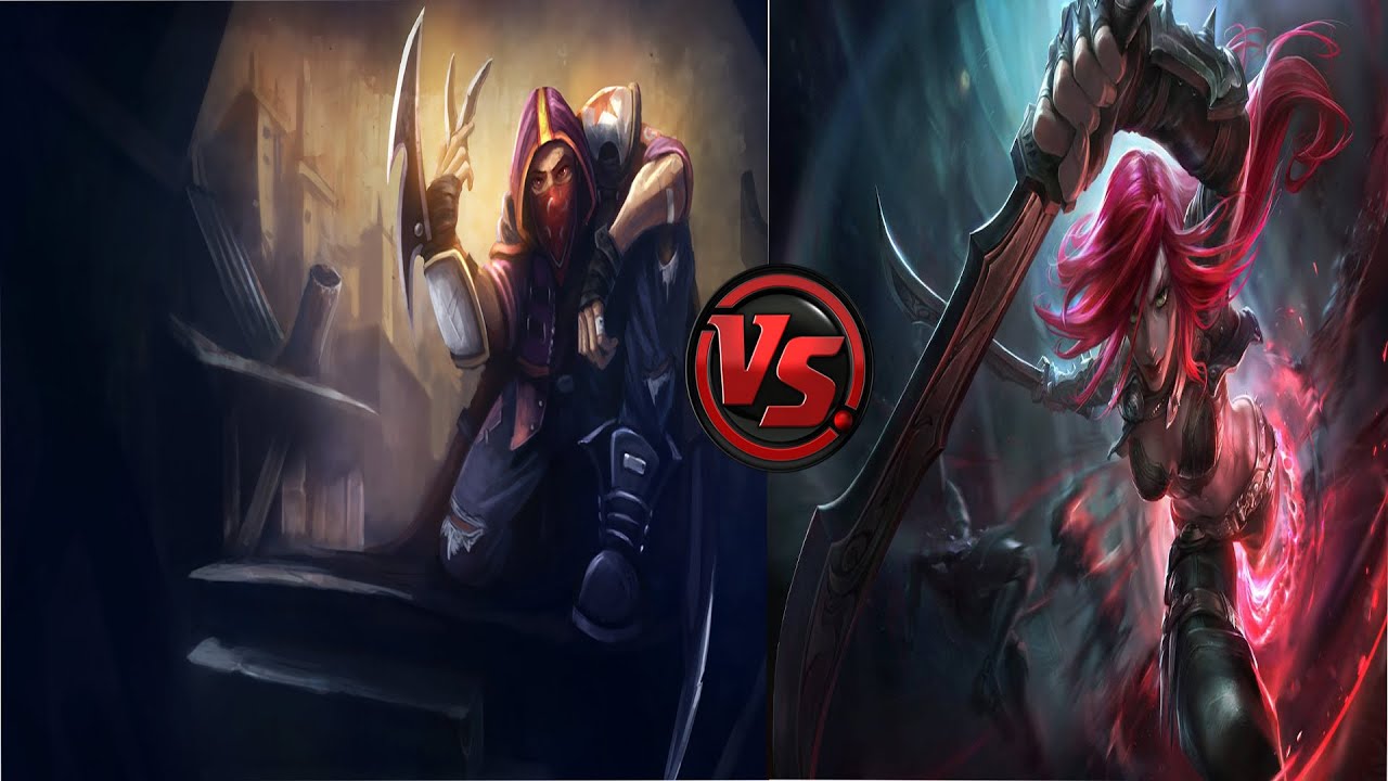 League of legends- talon vs katarina mid ranked silver - YouTube