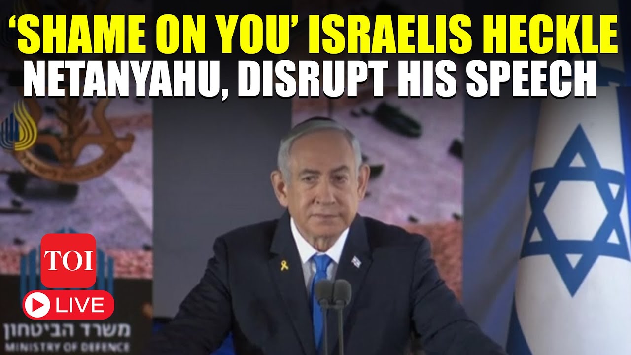 LIVE | Netanyahu Booed At National Mourning Ceremony In Tel Aviv ...