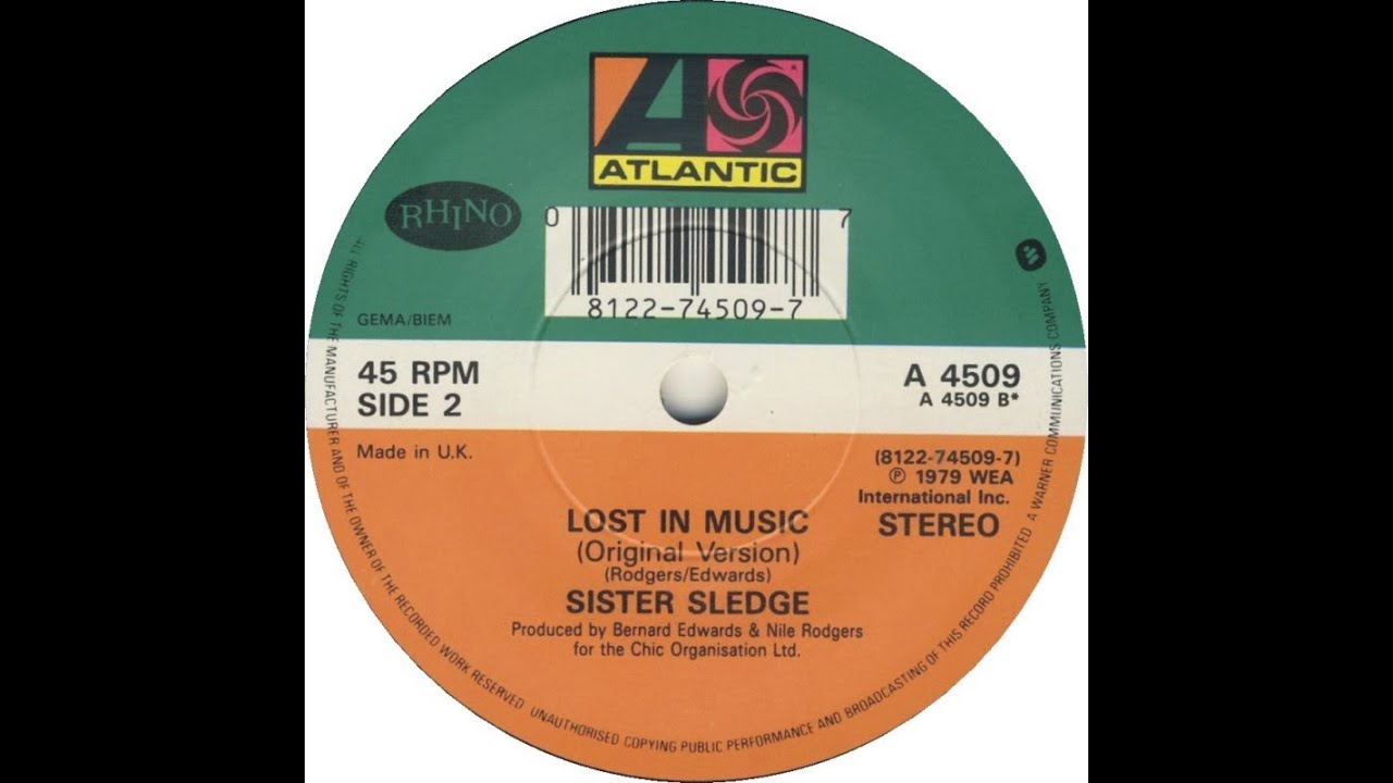 Sister Sledge "Lost In Music" Music Dance anni 80 - YouTube