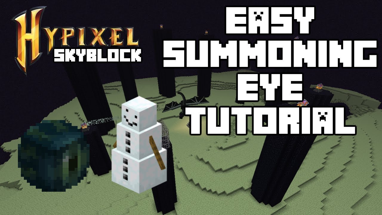 Hypixel Skyblock: Easiest Way to GRIND Summoning Eyes!! Works 100% Of ...