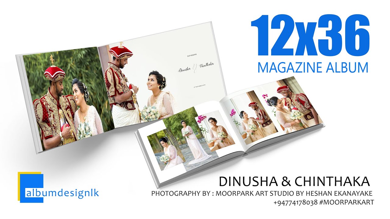 12x36 Magazine Album #moorpark #Albumdesignlk - YouTube