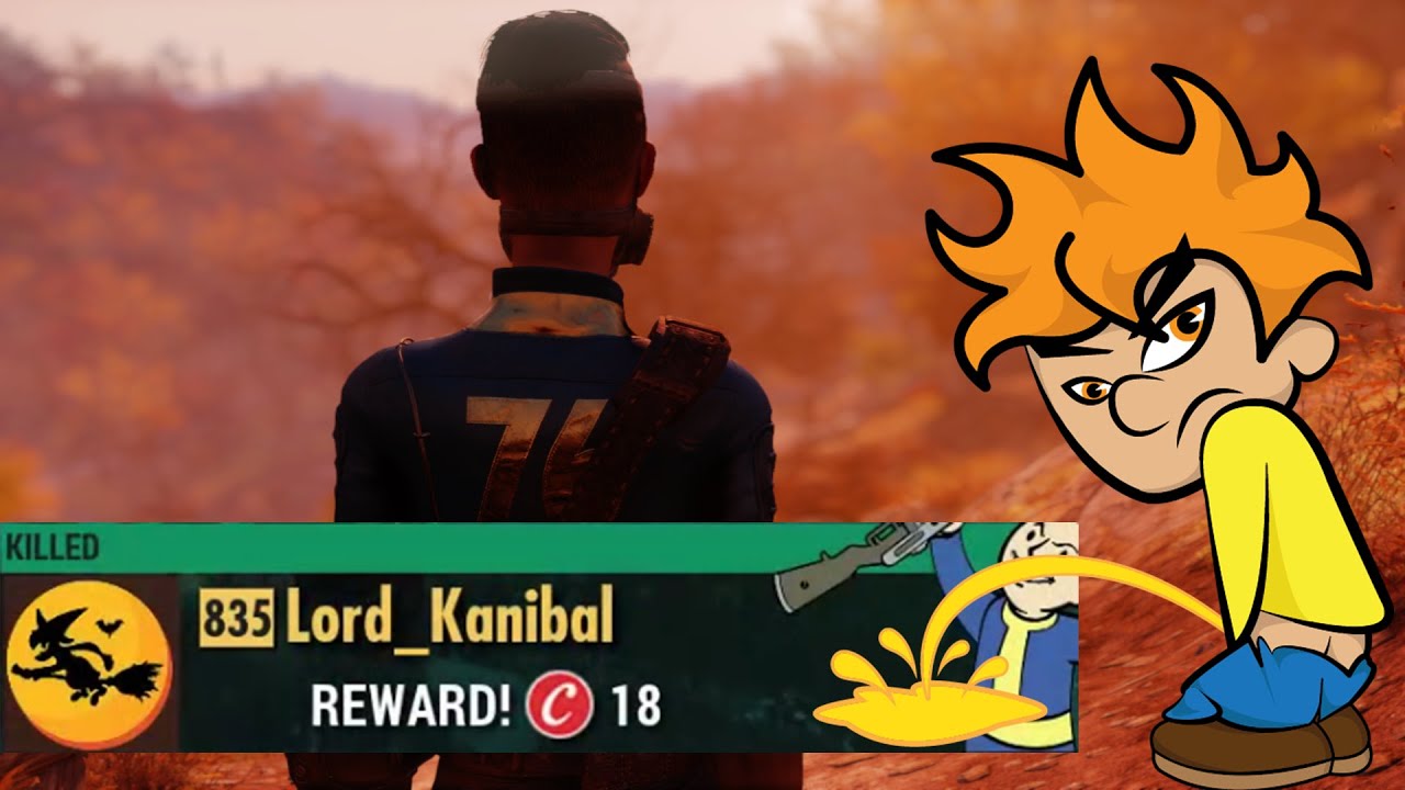 Fallout 76: How to farm a retard who spam electrician - YouTube