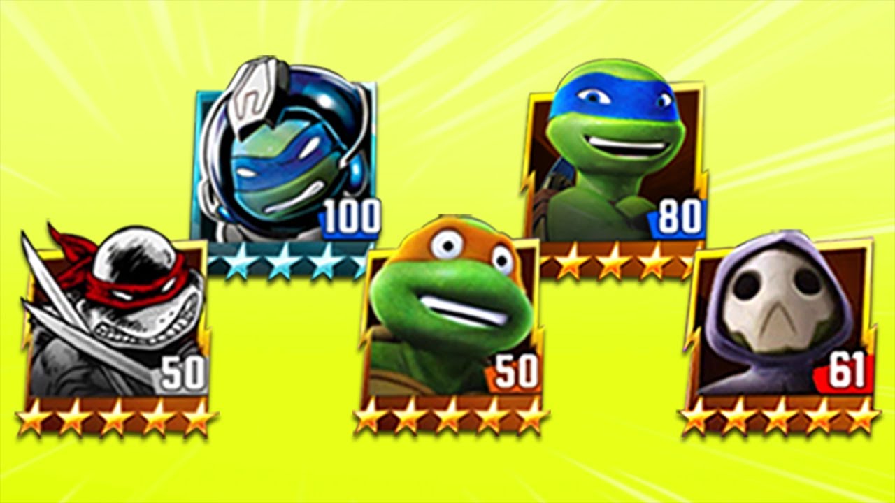 TMNT Legends Leo, Donnie Vision Quest, Mikey Classic, Leo Space, Leo ...