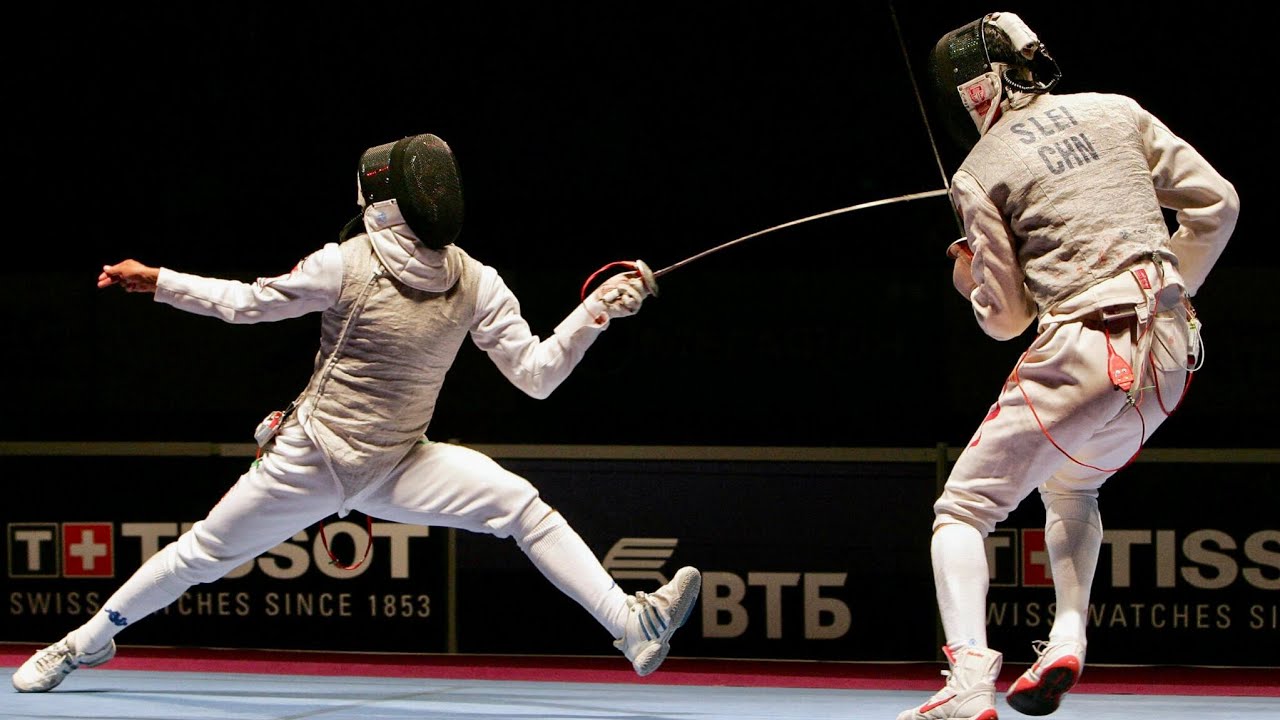 Andrea Baldini vs Lei Sheng 雷声 - 2007 Fencing World Championships Semi ...