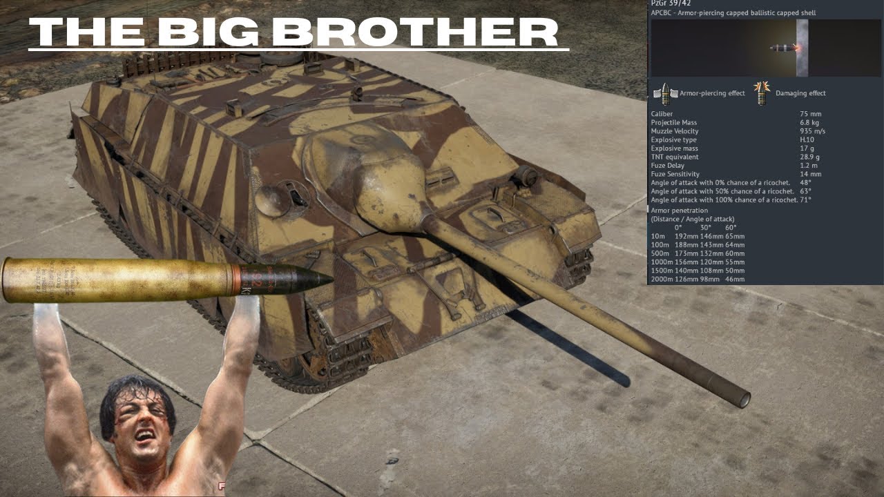 One of the Deadliest Tanks The Panzer Iv/70 | War Thunder - YouTube