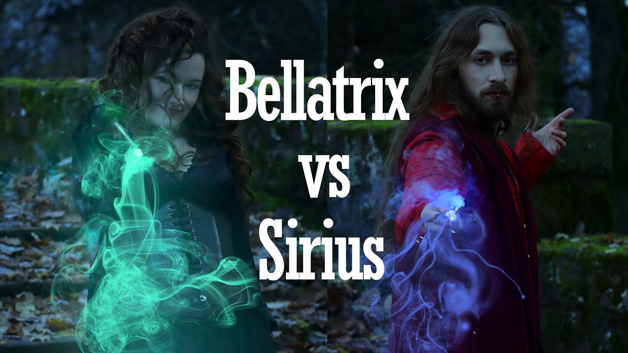 Christmas Special: Magic Photoshoot Bellatrix Lestrange vs Sirius Black - YouTube