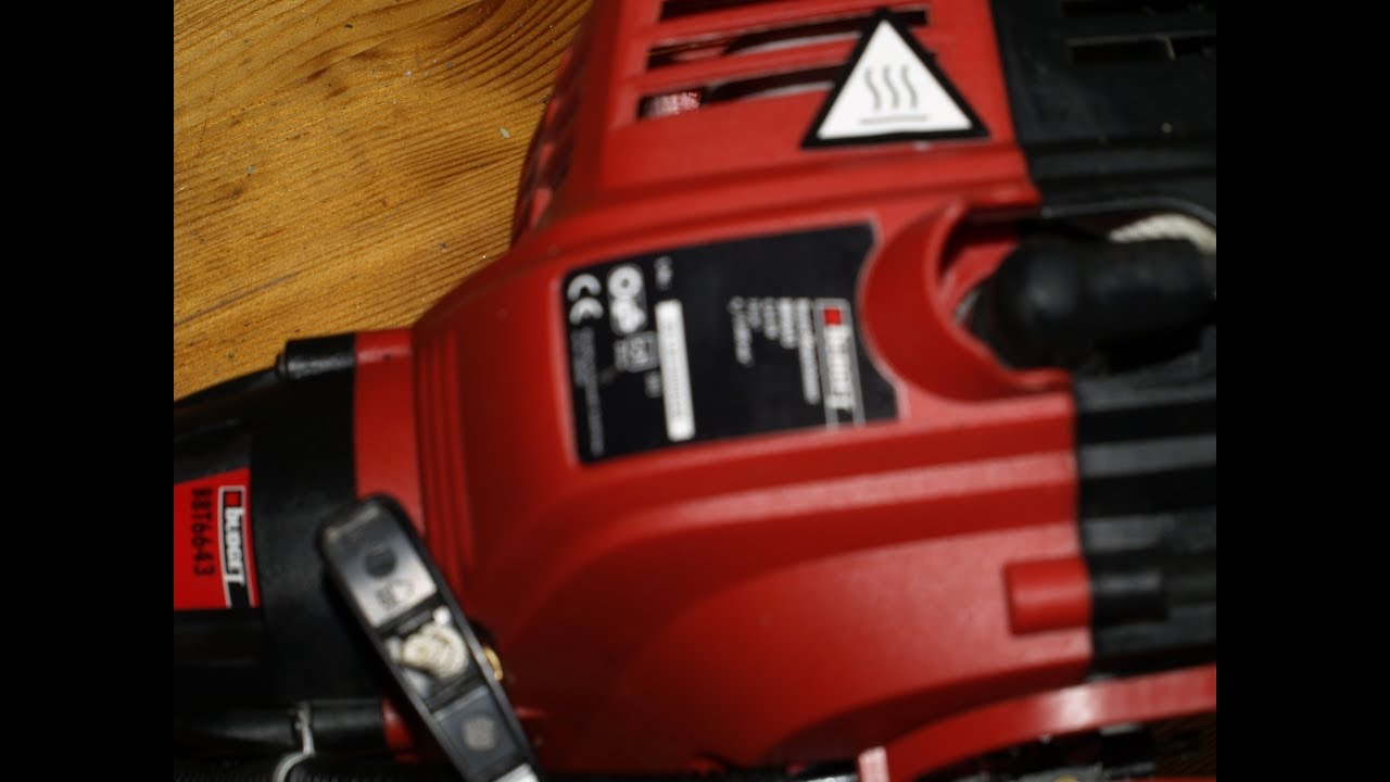 Budget BBT 6643 Motorsense wieder zum laufen bringen - YouTube