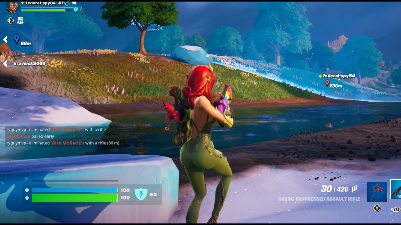 Fortnite Match #84: Poison Ivy returns! - YouTube