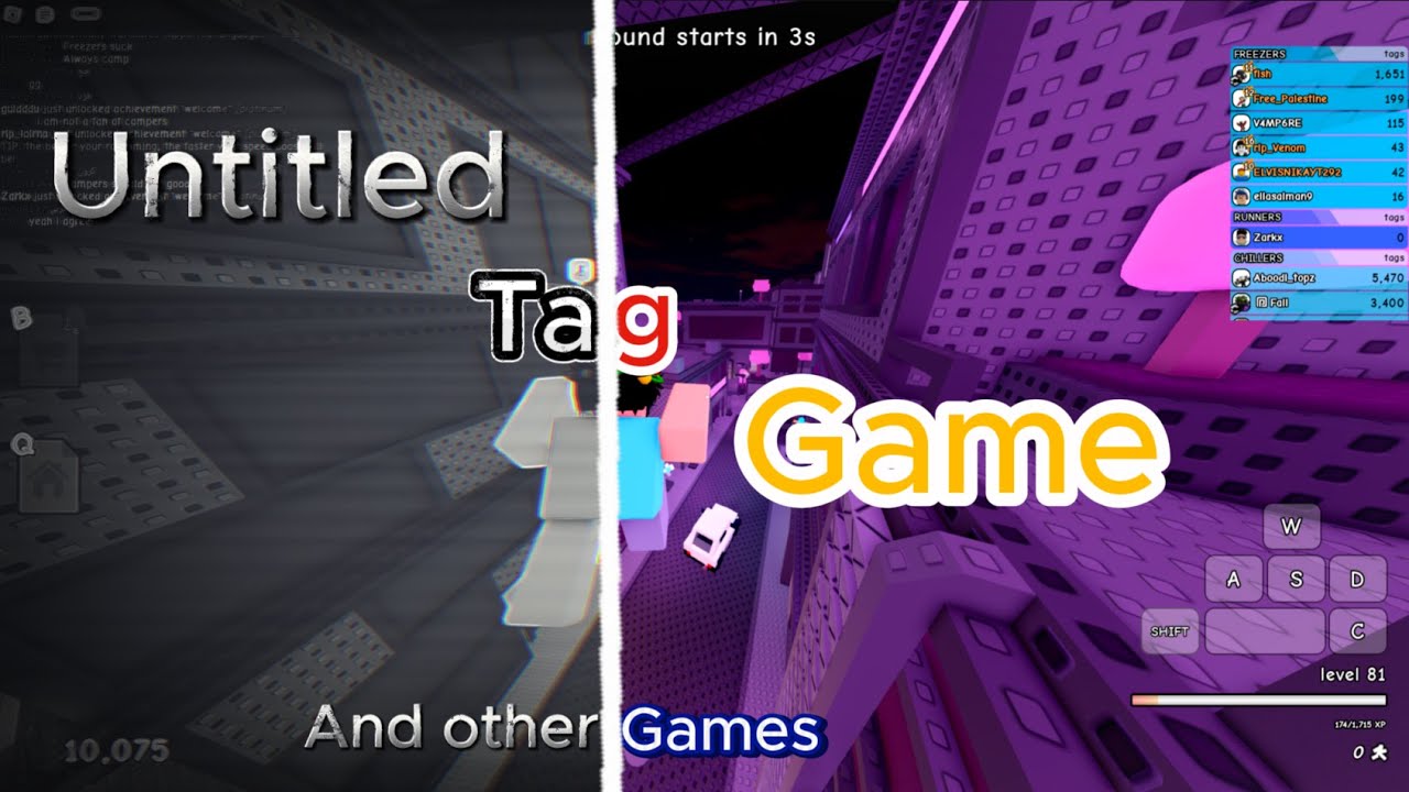 Playing untitled tag game - YouTube