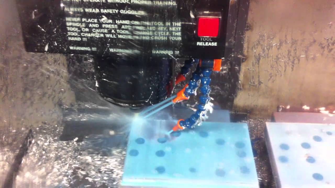 Haas VF-0 Roughing Base Plate - YouTube