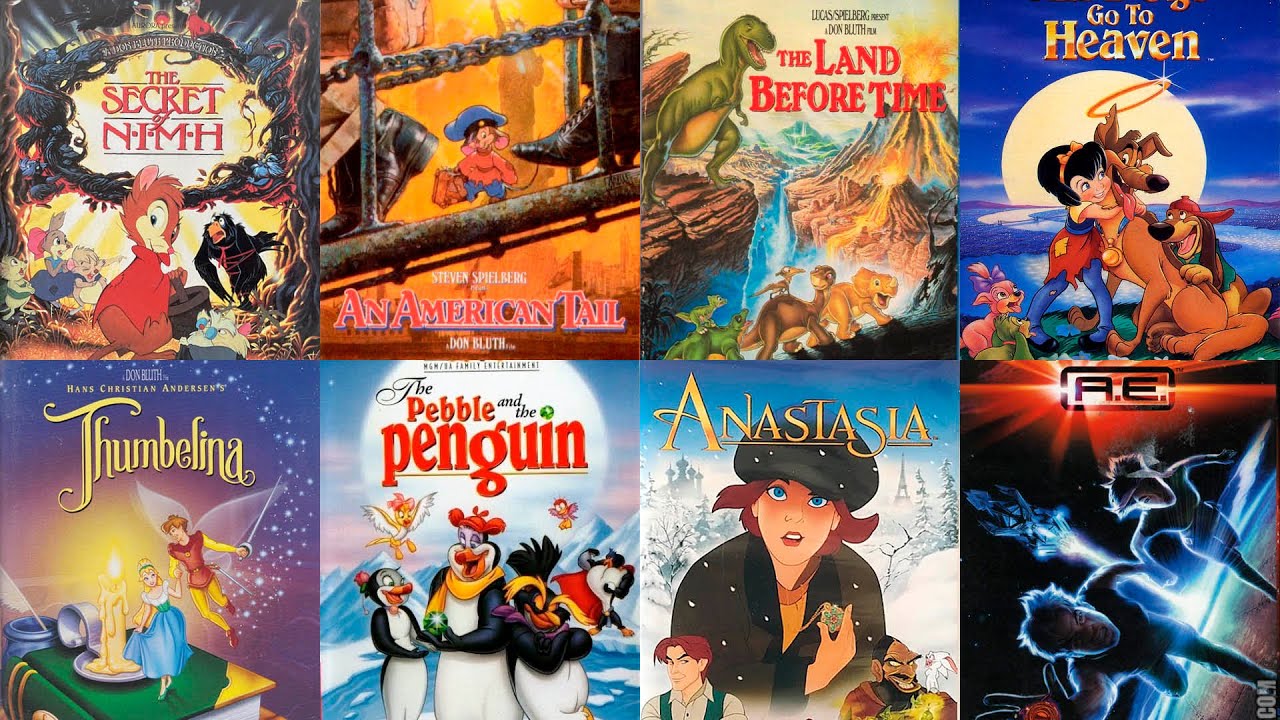 VHS Openings To Don Bluth Movies YouTube