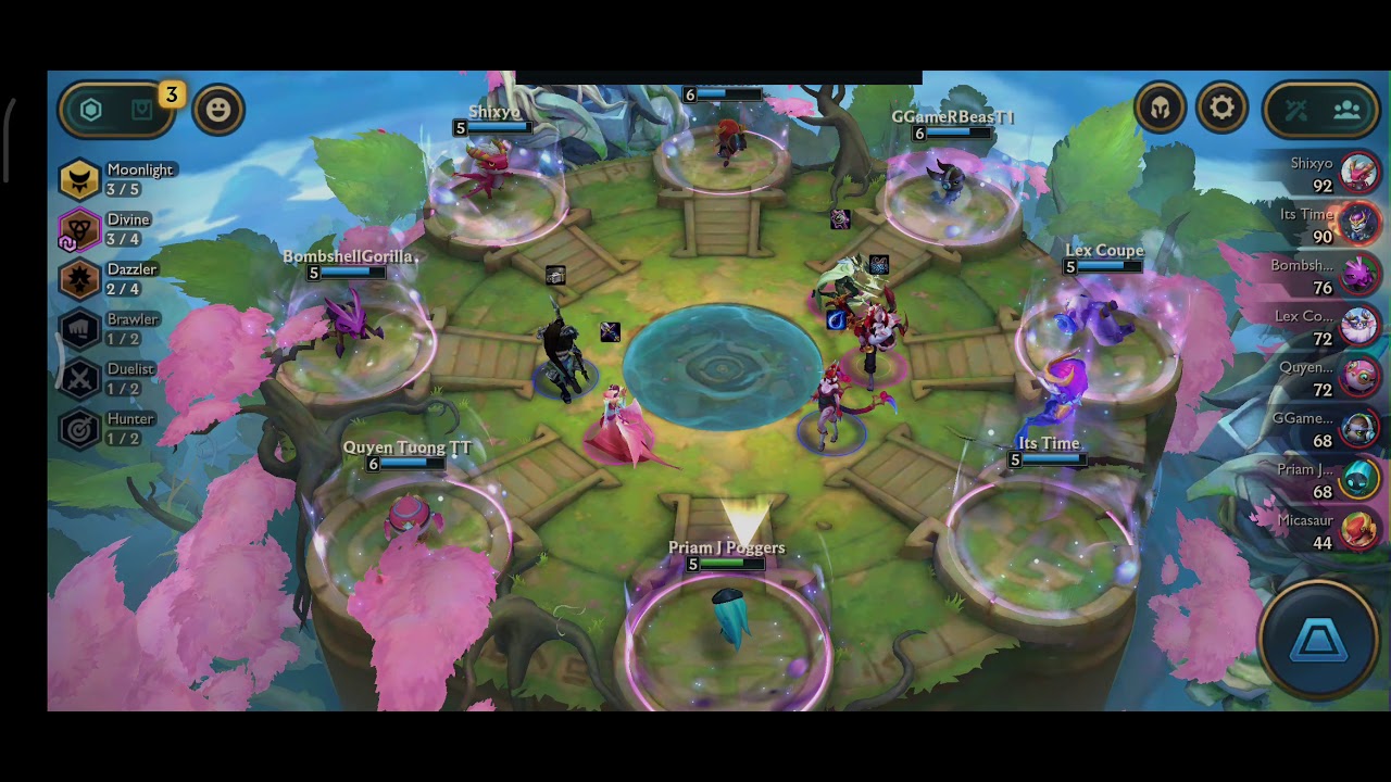 Divine trait!! with Moonlight comp! Team fight Tactics Adventures #8 ...