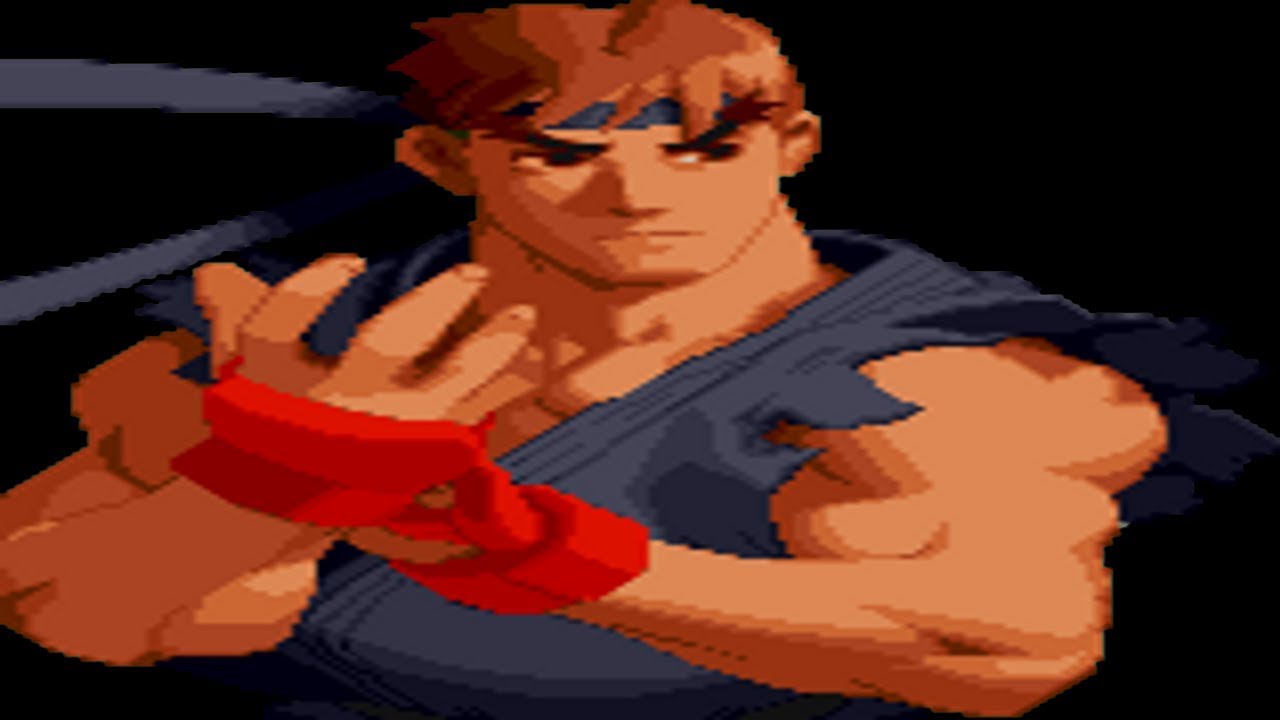 Street Fighter Alpha 2-evil ryu (Evil Ryu Hoshi)-Arcade Playthrough ...