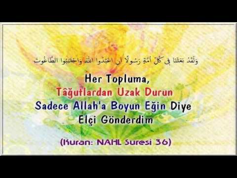 islami videolar Dini Videolar Kur'an-ı Kerim Ayetler Kurana Tabi Ol