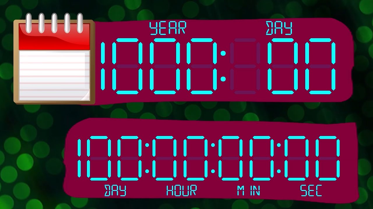 BCG 1,000 Seconds Countdown (100 Days 1,000 Years Simulator) Remix NBA ...