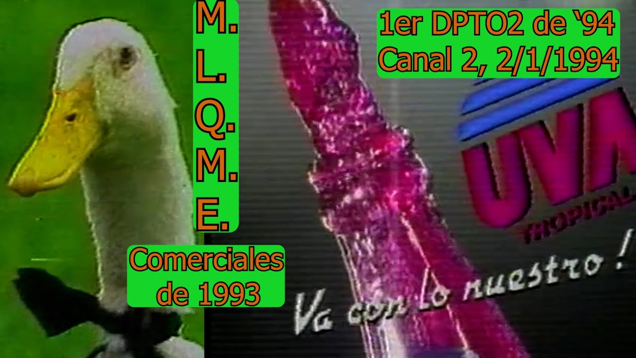 0429 M.L.Q.M.E.: Anuncios de 1993 en 1er DPTO2 de 1994 - Domingo Para Todos, 2 de Enero 1994 ...