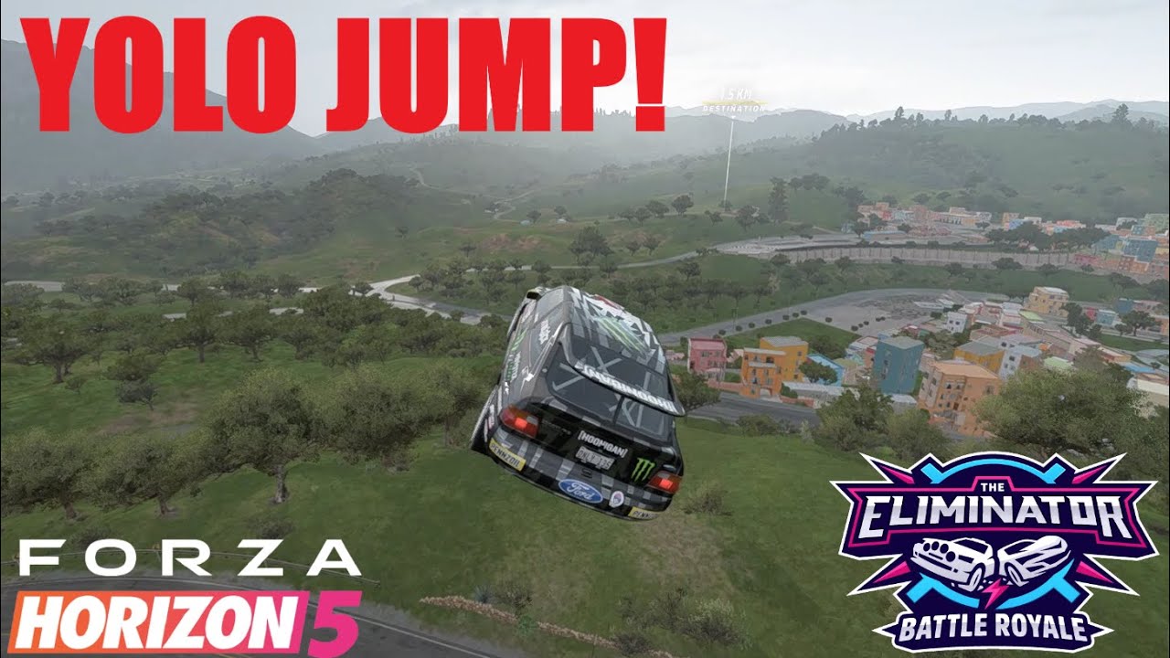 YOLO JUMP TO THE VICTORY! - Forza Horizon 5 | Eliminator - YouTube
