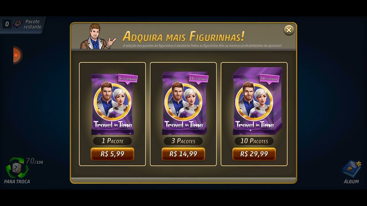Criminal case viagem no tempo Bônus: álbum de figurinhas parte 2 - YouTube