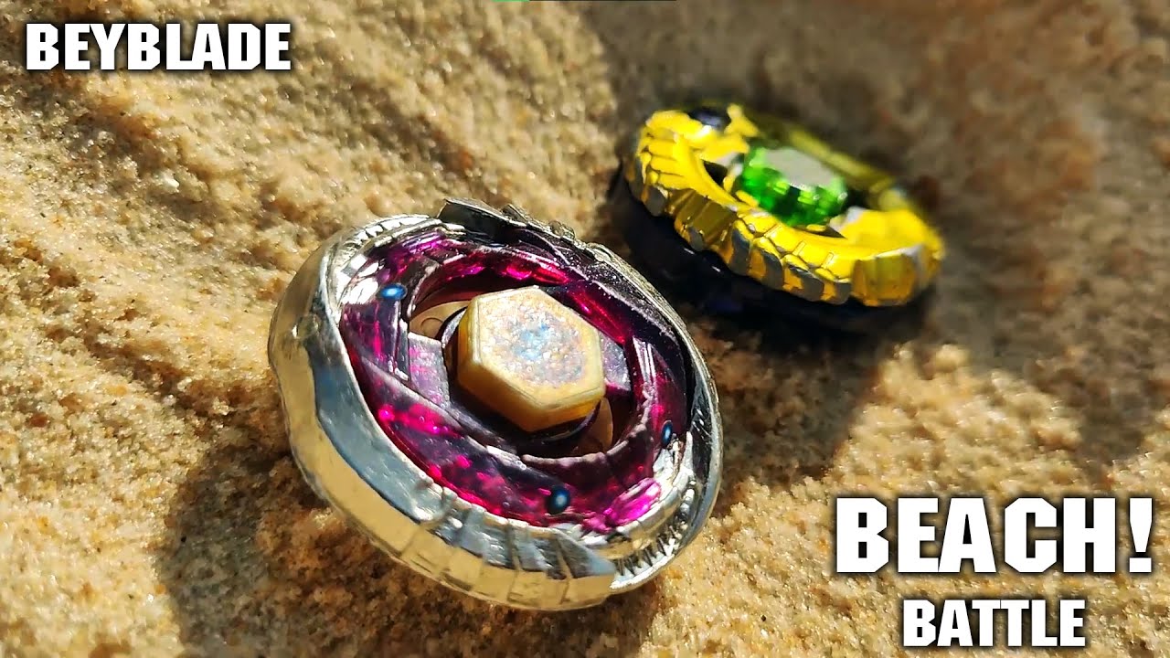 BATTLE OF BEYBLADE AT BEACH 🔥🔥🔥 - YouTube