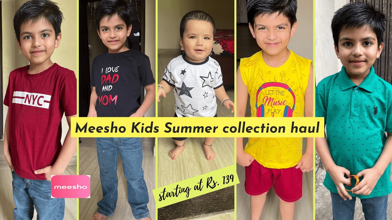 Meesho Kids Summer Collection Haul~ Kid's Toys, Bag starting at Rs. 139 ...