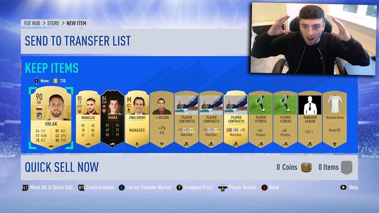 FIFA 19 | 90 RATED PLAYER IN A PACK 3x INFORM CARDS IN A ROW 🔥 - YouTube