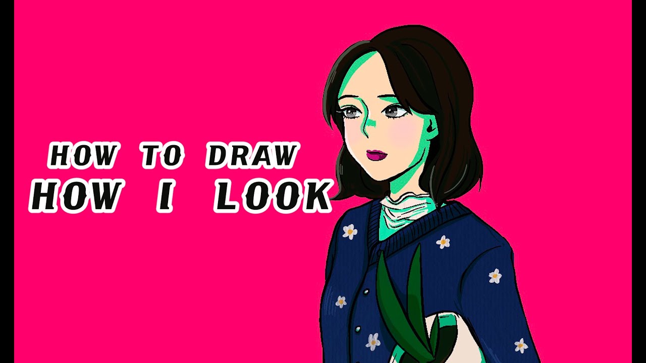 How I Look These Days || Ipad drawing || time lapse - YouTube