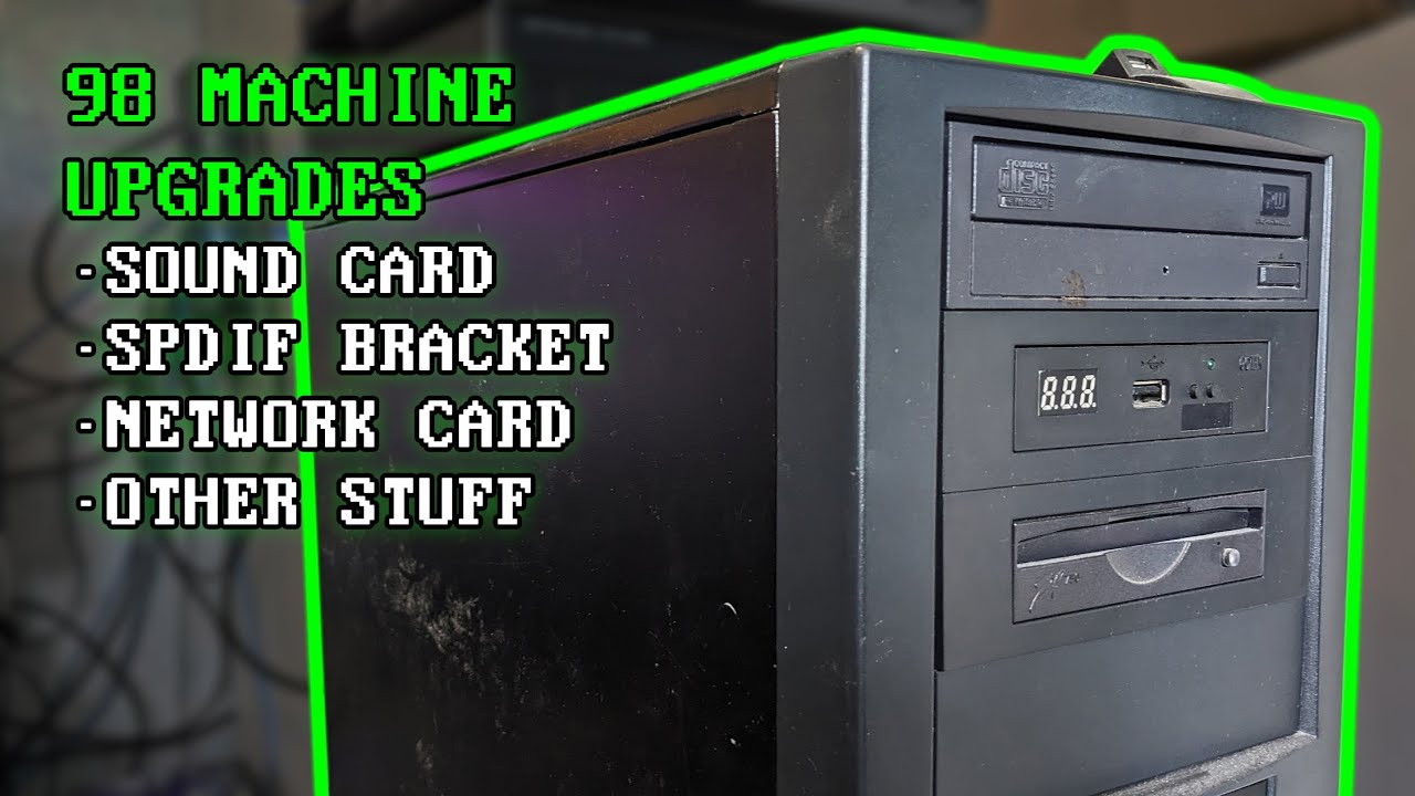 Windows 98 Machine Updates - YouTube