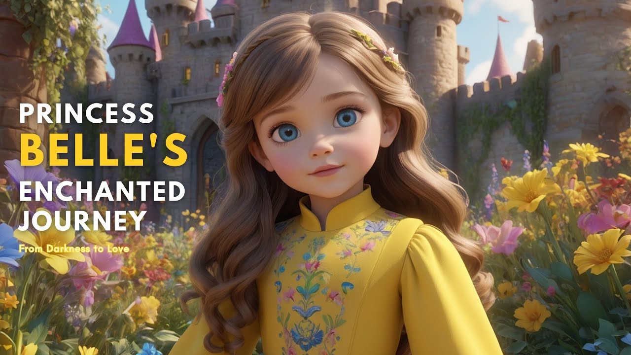 Princess Belle's Enchanted Journey: From Darkness to Love | Bedtime ...