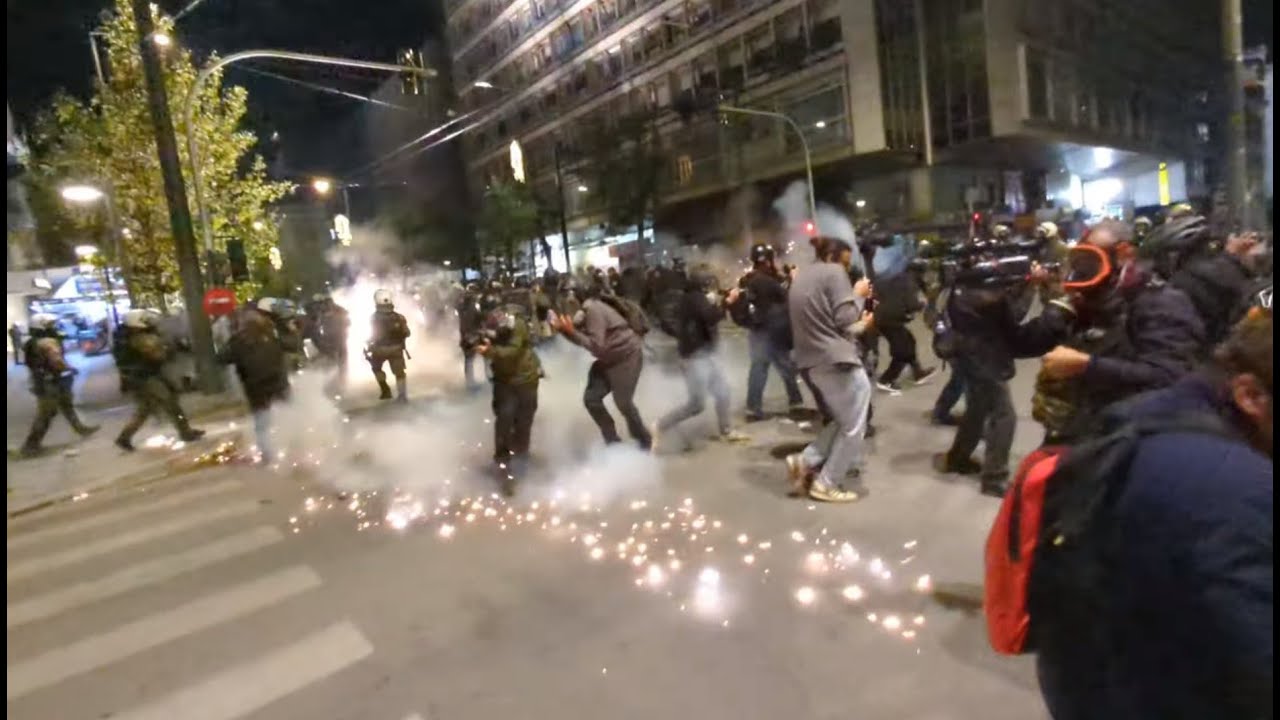 Η πορεία στη μνήμη του Αλέξανδρου Γρηγορόπουλου και τα επεισόδια στην ...