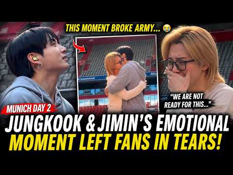 😭 The Saddest Moment of Munich D2 Soundcheck? Jungkook and Jimin's Emotional Actions Left FANS Cry!