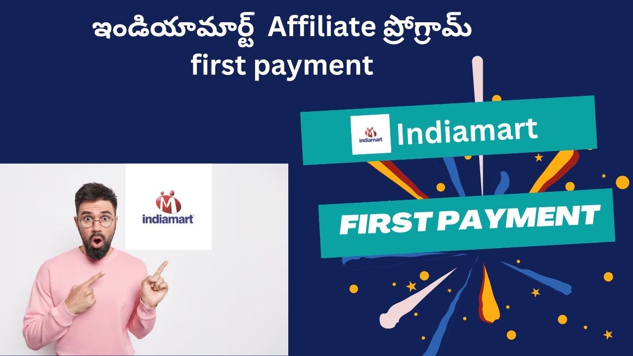First payment received from IndiaMart | Affiliate Program | Support ...