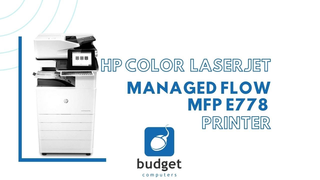 HP COLOR LASERJET MANAGED FLOW MFP E778 Beste laserprinter voor ...