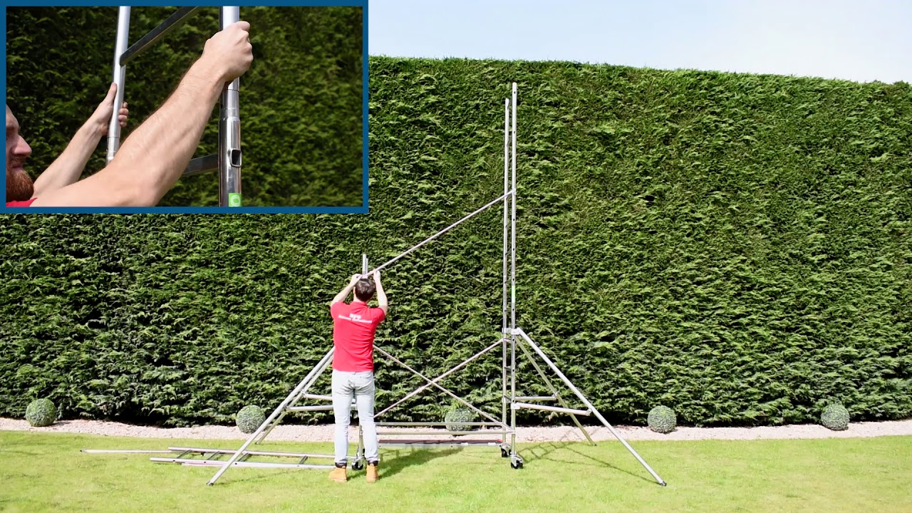 Premium Plus DIY Scaffold Tower - YouTube
