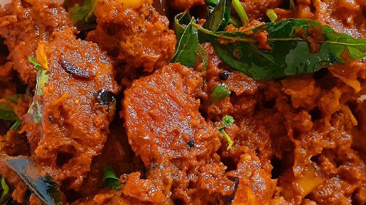 Pothu ularthiyathu // Pothu recipe // പോത്തു ularthiyathu // Kerala ...