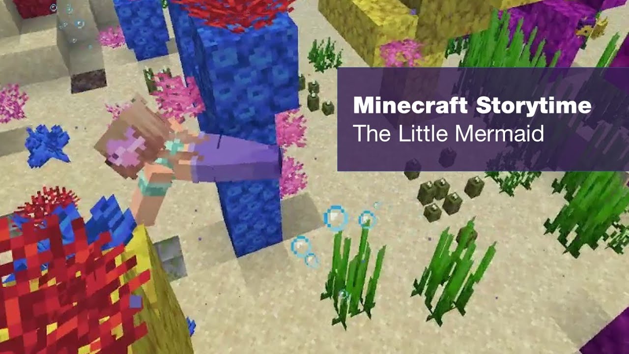 Minecraft Storytime - The Little Mermaid - YouTube