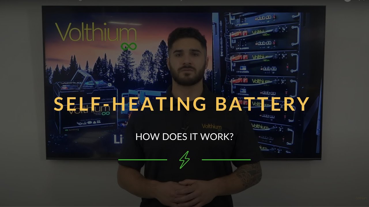 How does the self-heating function of the Volthium battery work? - YouTube