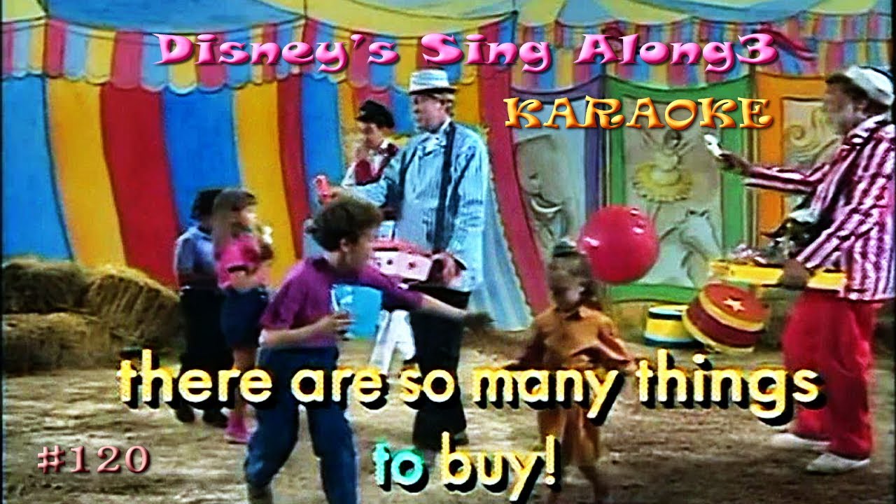 KARAOKE英文金曲一起唱之Disney's Sing Along 3 (有人聲及歌詞字幕) English Kids Songs with ...